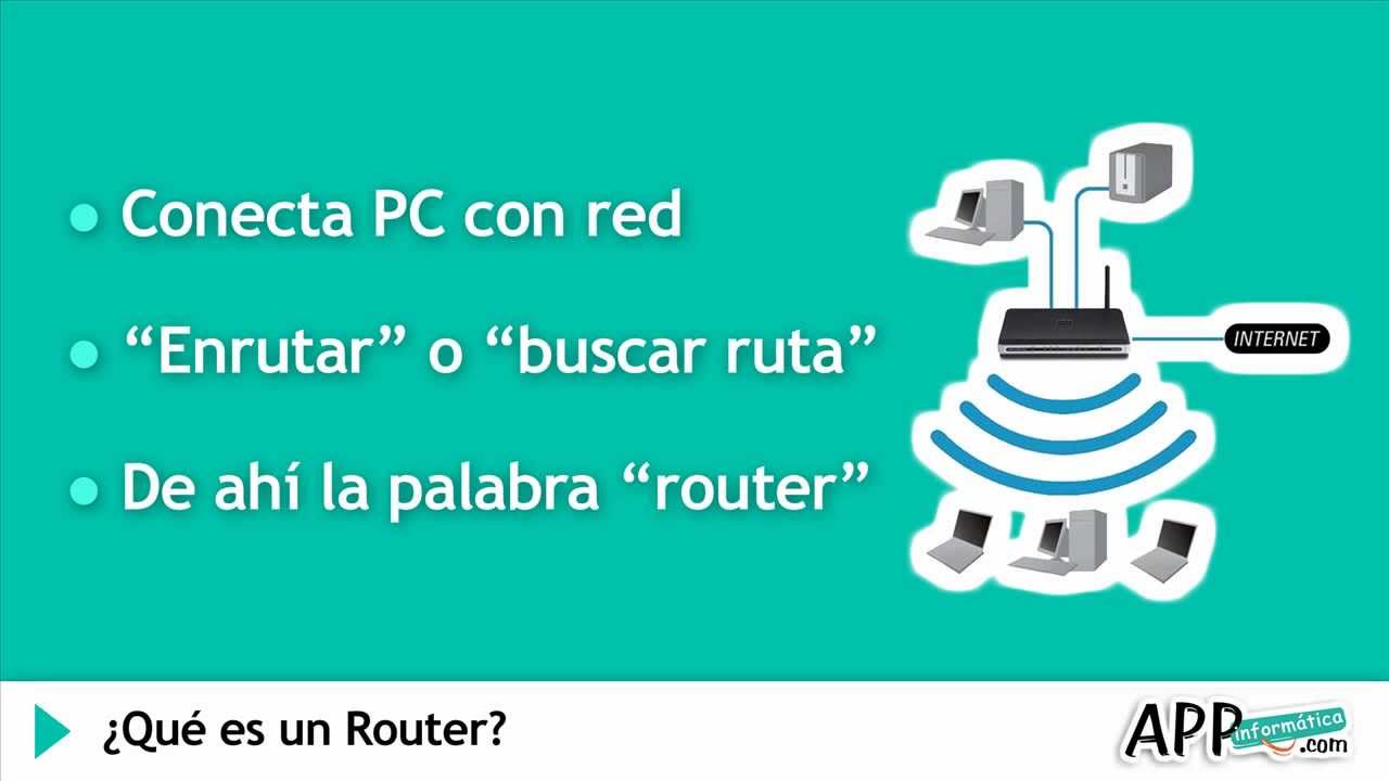 ¿Qué es un Router? l APPinformatica.com - YouTube