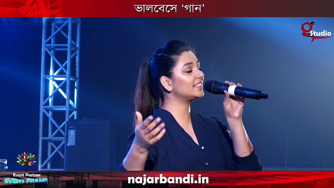 Jagorane Jay Bibhabori | Rabindranath Tagore | Somlata Acharyya - YouTube