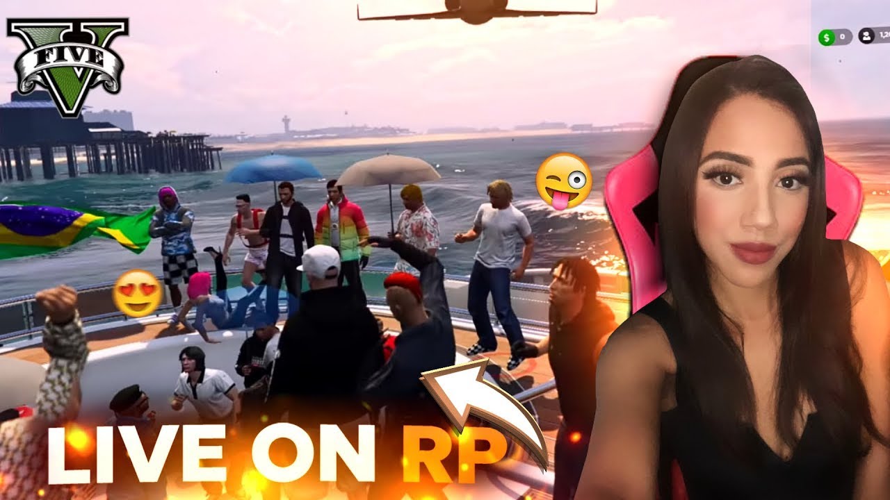 LIVE ON GTA5 RP AS AVENTURAS DE DALLAS GTA RP - SKY CITY - YouTube