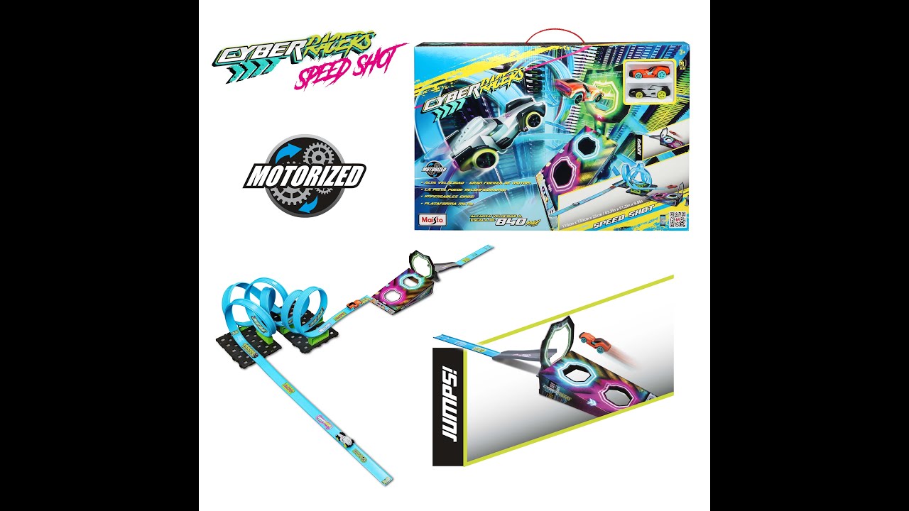 Maisto Pista de Autos Cyber Racers - SPEED SHOT(Assembly instructions ...