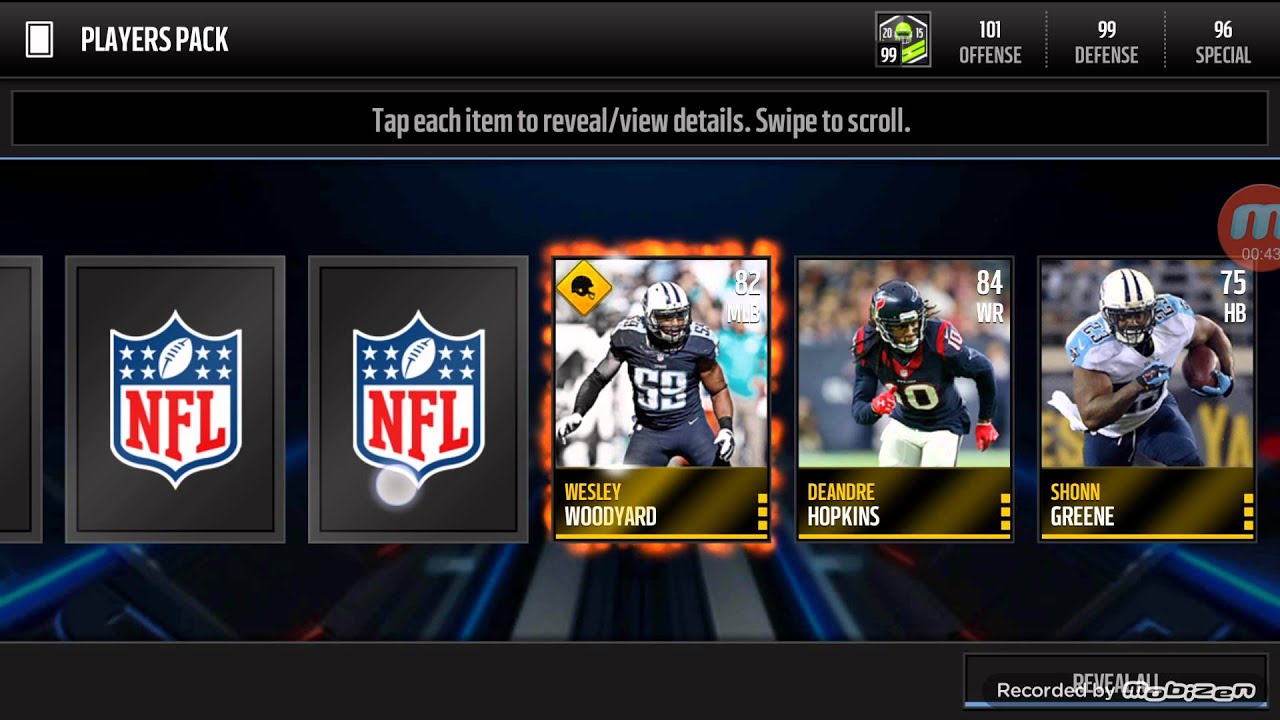 Madden mobile Players pack Opening elite pulls!! - YouTube