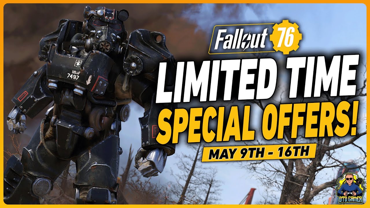 NEW SPECIAL OFFERS Coming to Fallout 76 Atomic Shop! - YouTube