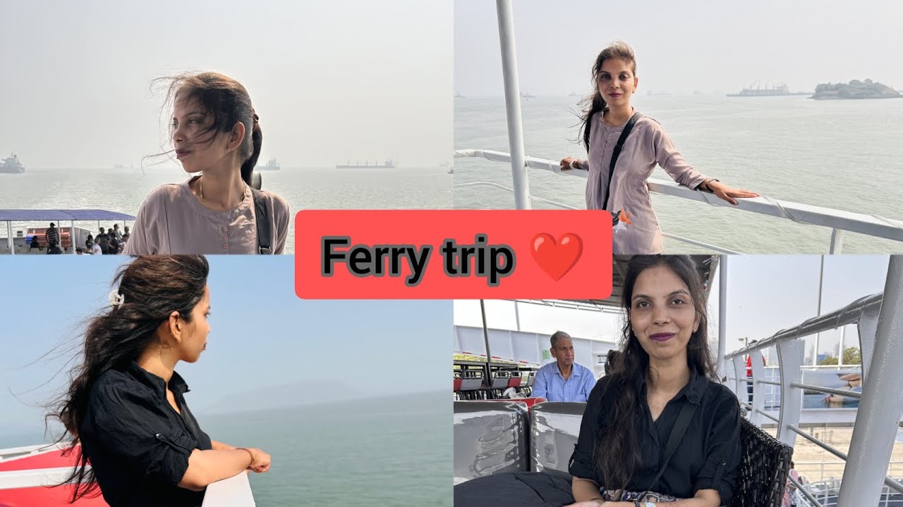 Mumbai to alibag ferry ⛴️||M2M ferry||mandva port||#searide#seatrip# ...