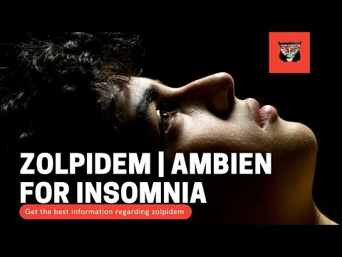 Zolpidem | Ambien | Ambiens | Zolpidem tart | Uses | Dose | Side effect ...