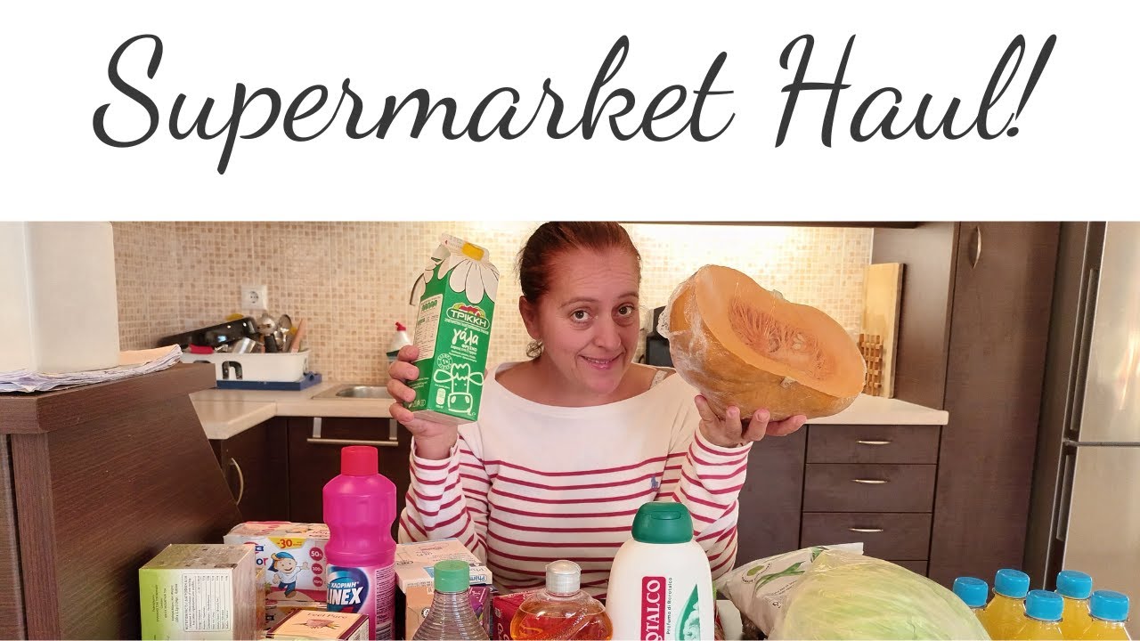 SUPER MARKET HAUL🛒🌺 | Thalia Home - YouTube