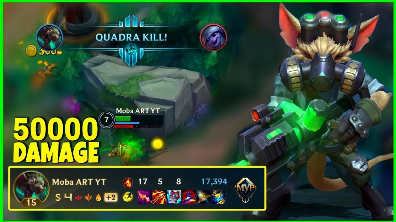 TWITCH WILD RIFT - Quadra Kill under 5 minute 🔥🔥 | BEAST TWITCH BUILD ...