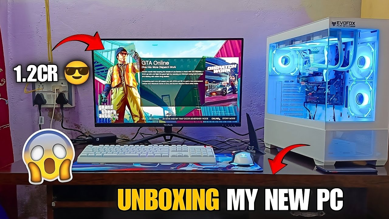 MY NEW GAMING PC FROM @ModxComputers Worth 1Cr 🤑😅 | GAMING PC UNBOXING ...