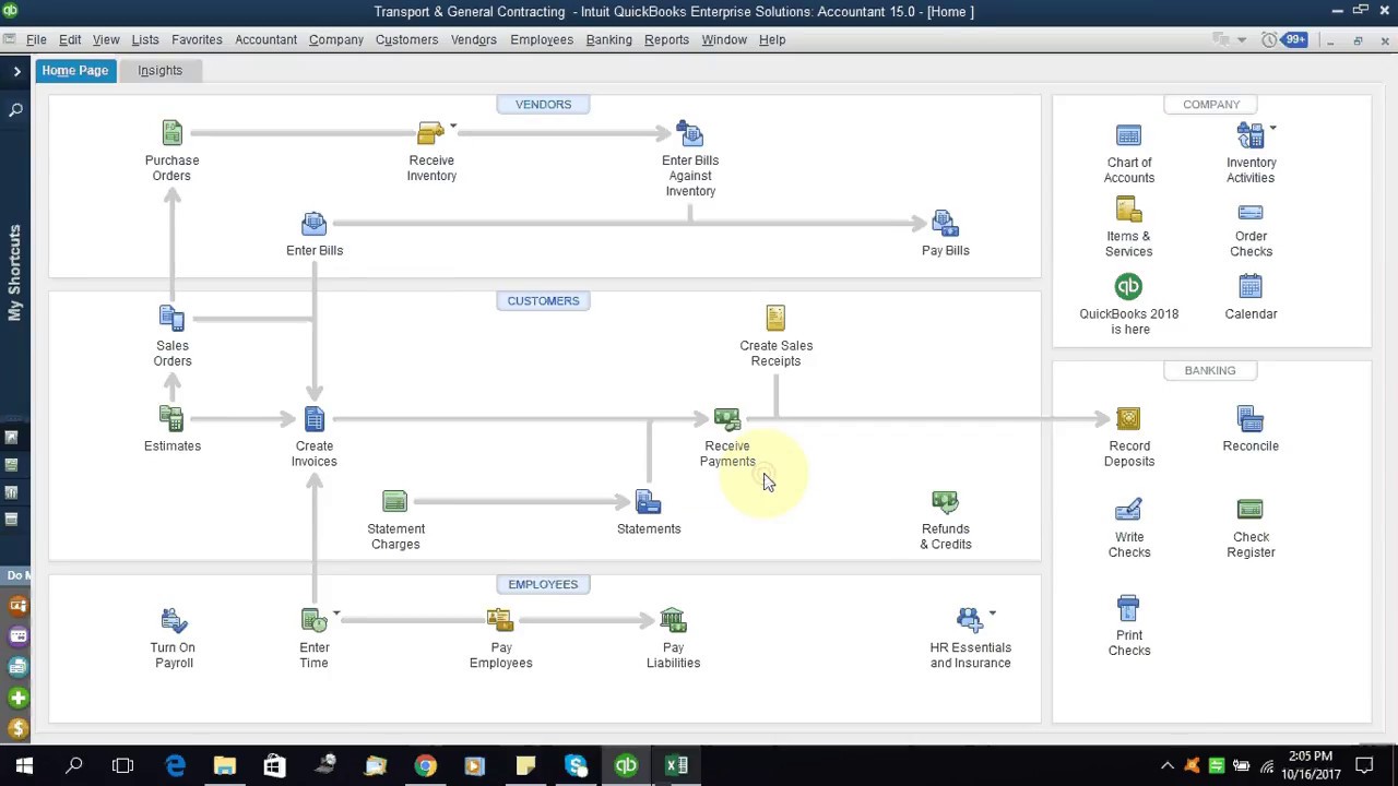 QuickBooks Training - Set Up Budget and budget VS Actual Report - YouTube