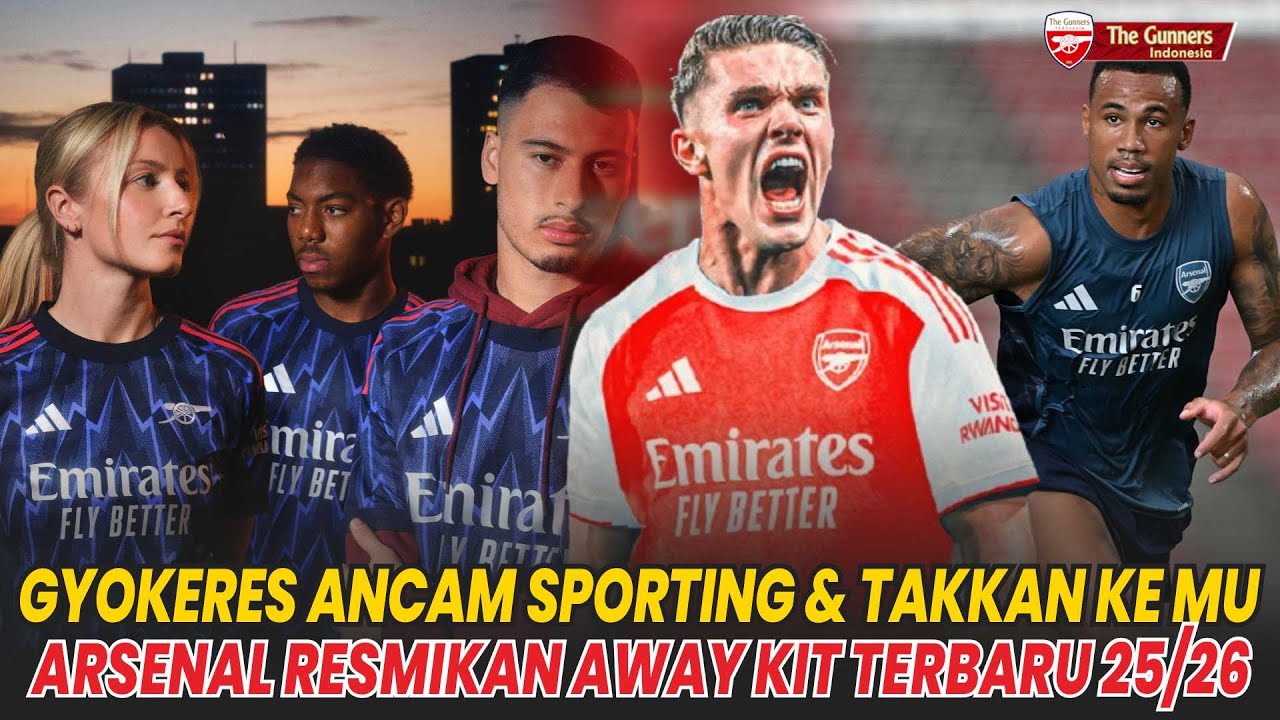 Gyokeres Ancam Sporting & Takkan Ke MU🤩Away Kit Baru Keren😍 Musim Ini ...