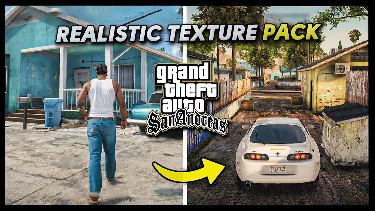 How to Install Realistic Texture and Trees Pack in GTA San Andreas ...