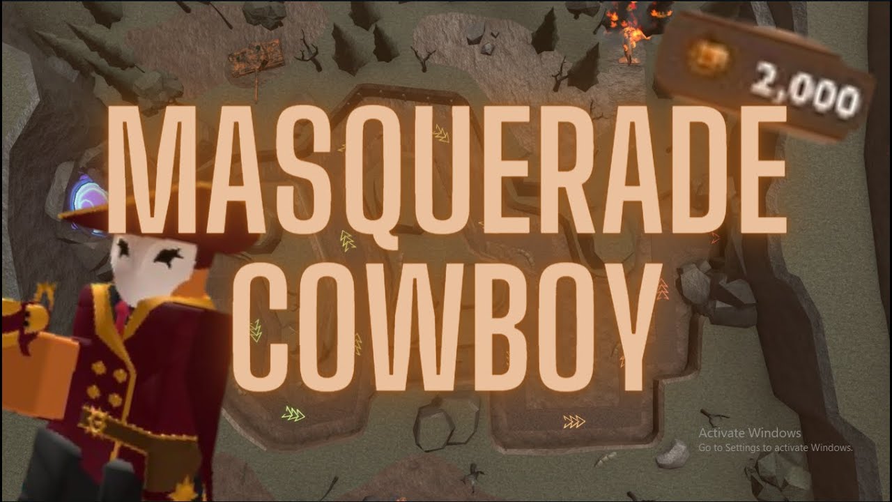 Masquerade Cowboy Review! | ROBLOX TDS - YouTube