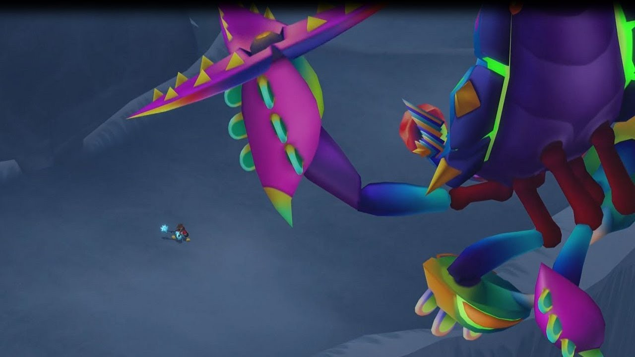KH: Dream Drop Distance HD 2.8 (PS4) Boss: Chill Clawbster "Sora" HD ...