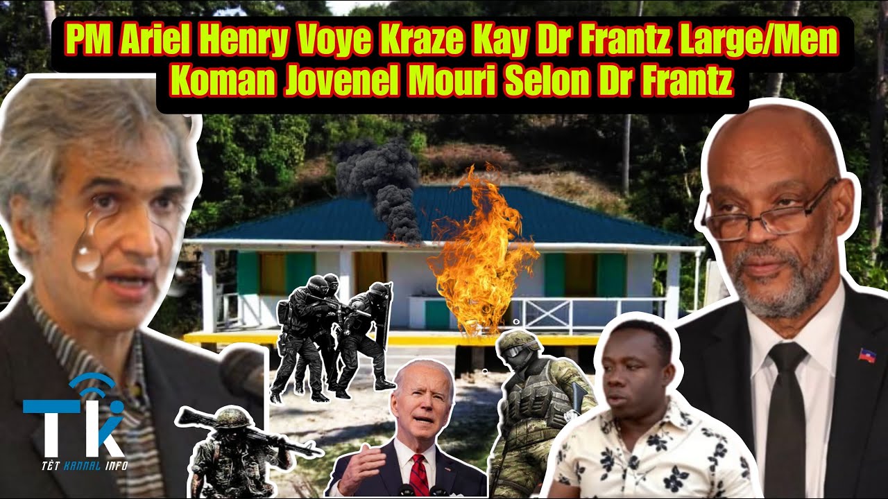 ArielHenry Voye Kraze Kay Dr Frantz Large Paske Li te Mande PM Nan Poul ...