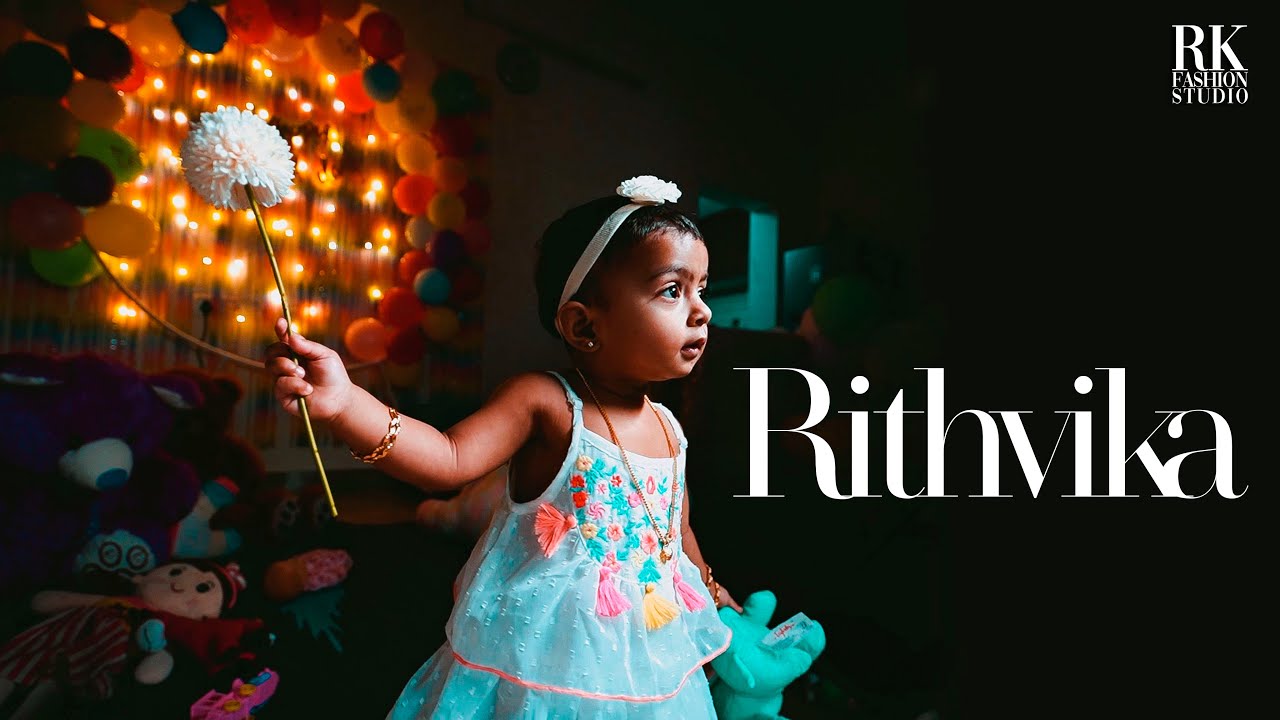 #teaser | Rithvika Reddy 1st Birthday Teaser | RK Fashion Studio CTR ...