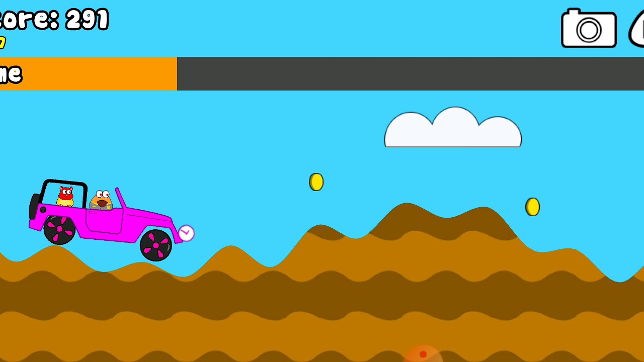 Pou game Hill drive #18 - YouTube
