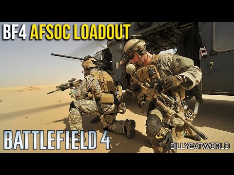 Battlefield 4 (PS4) - US AFSOC Loadout - SCAR-H SV + M9 (BF4 Gameplay ...