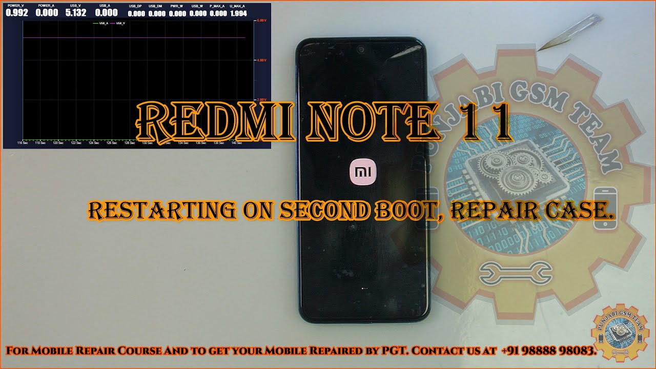 Redmi Note 11 Restarting on Second Boot, Repair case. - YouTube