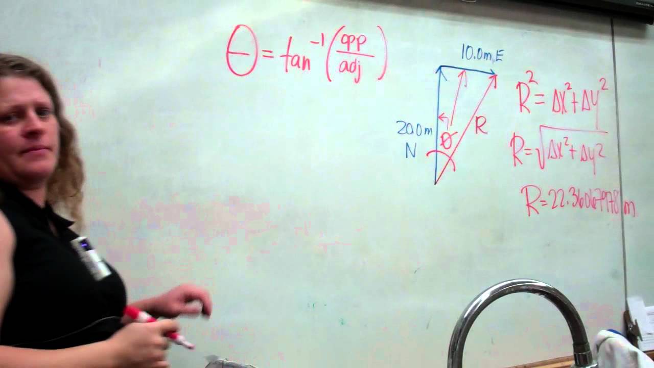 solving perpendicular vectors and resolving vectors - YouTube