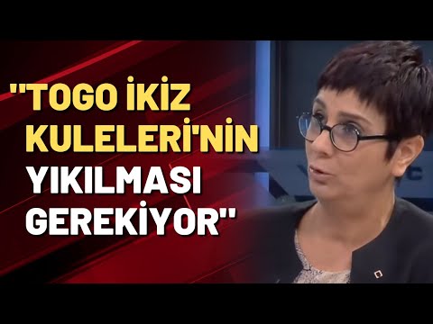 Ankara Mimarlar Odası Başkanı Tezcan Karakuş Candan: TOGO İkiz Kuleleri'nin yıkılması gerekiyor