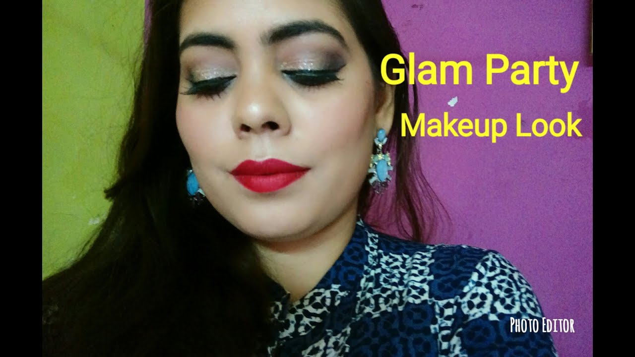 ! GLAM PARTY Makeup Tutorial !! GlaMHits_22 !! - YouTube