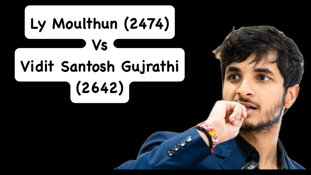 Sveshnikov sicilian Bg5 line Game 1 || Ly Moulthun vs Vidit Gujrathi ...
