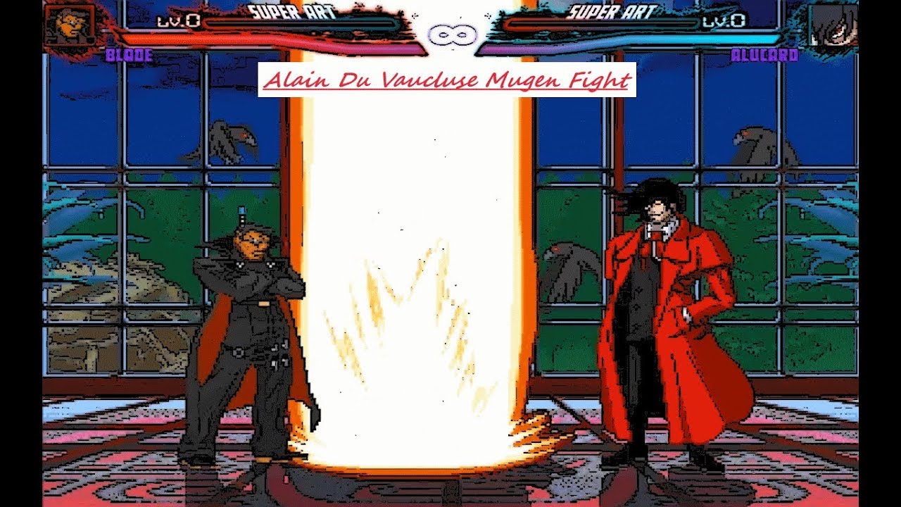 Mugen : Blade (Marvel) Vs Alucard (Hellsing) (Request) - YouTube