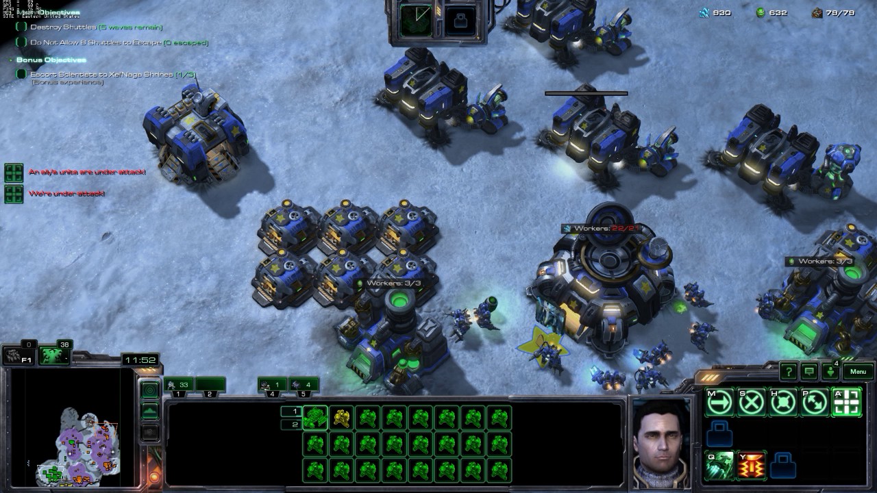 Starcraft 2 Coop Commander Raynor level 1 Ultra Settings GTX 1060 - YouTube