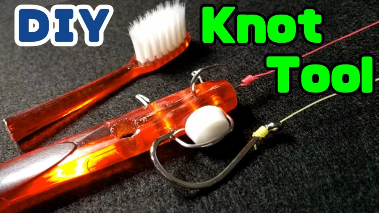 How to Make a Magical Fishing Knot Tool. Wonderful! You can tie the ...