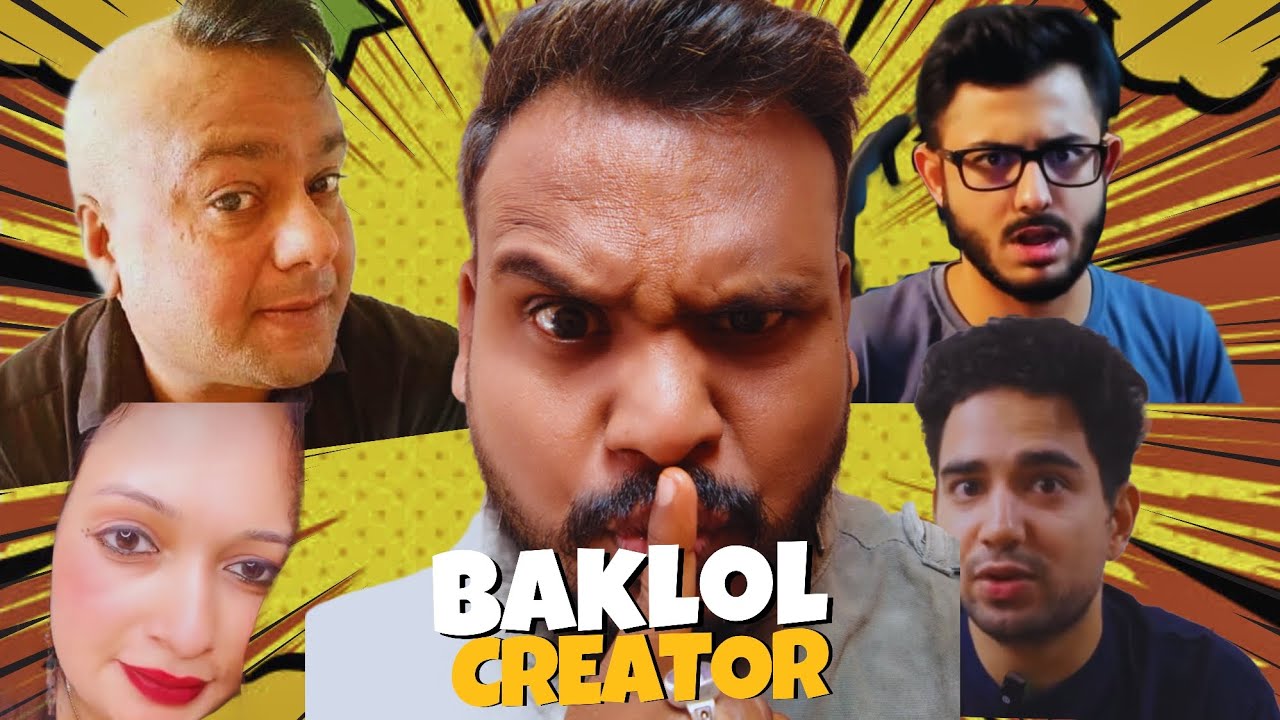 BAKLOL CREATOR || THE DEEP COMEDIAN|| - YouTube