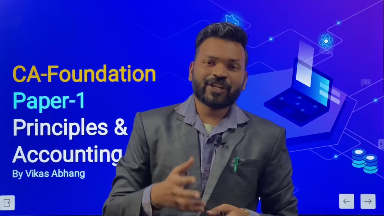 Introduction to CA Foundation Paper 1. - YouTube