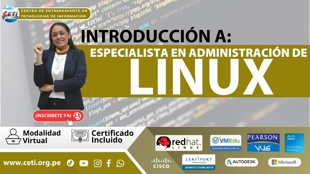 💻 CONVIÉRTETE en Especialista en Linux | Introducción al Curso con el ...
