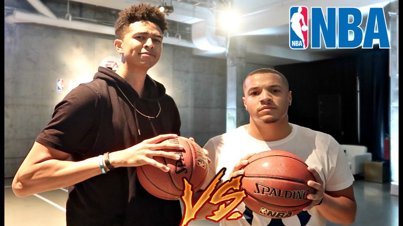 NBA 3PT CHALLENGE VS KRISTOPHER LONDON!! (LOSER PAYS $500) - YouTube