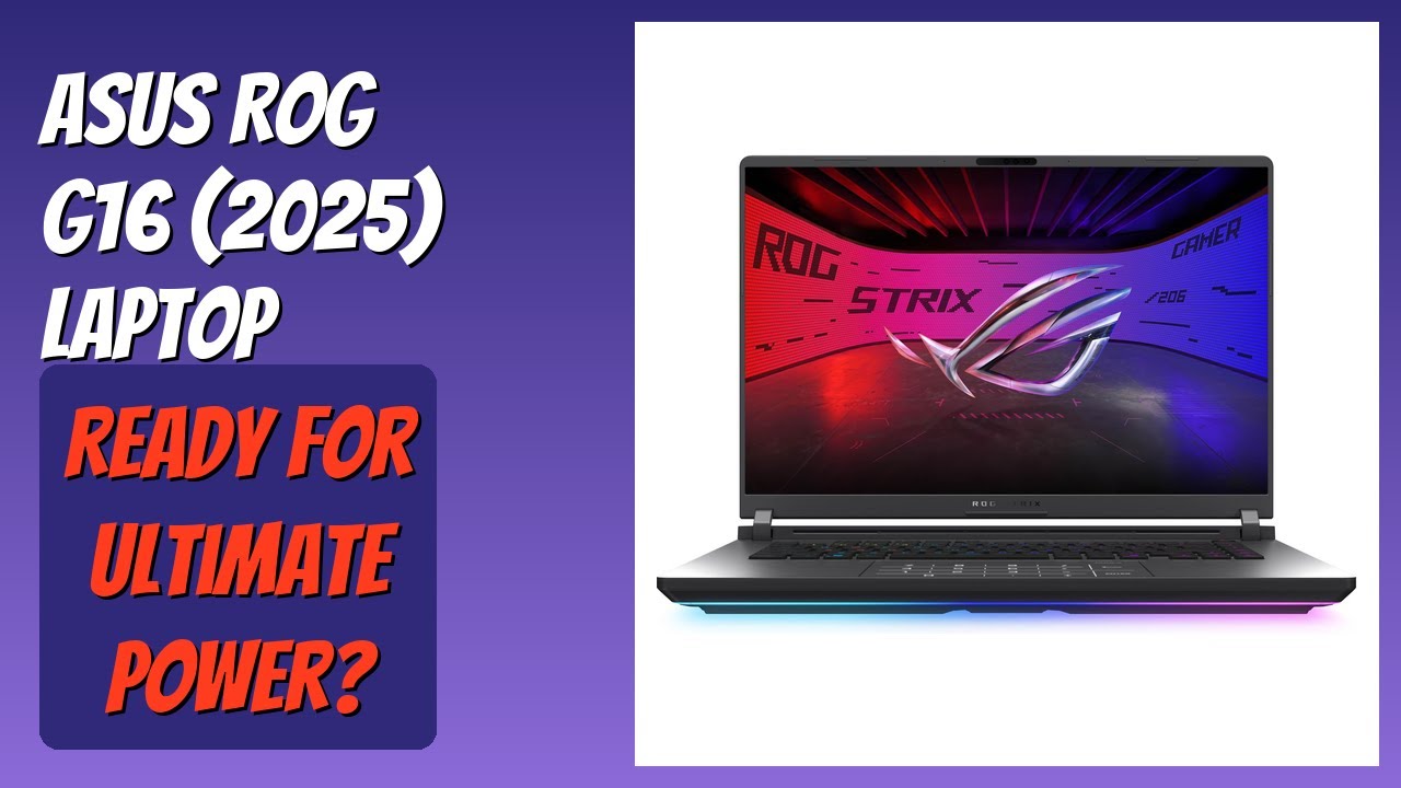 REVIEW (2026): ASUS ROG G16 (2025) Laptop. Features - YouTube
