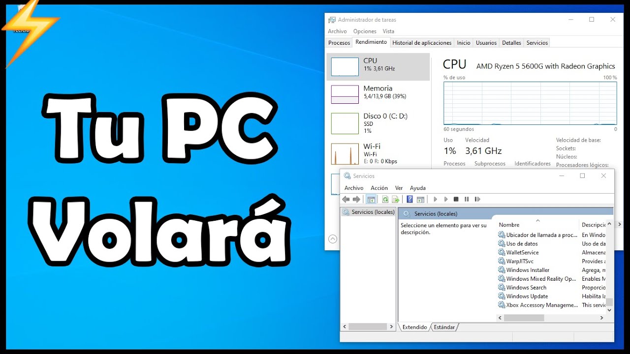 Como OPTIMIZAR el CPU de mi PC ️ Bajar Uso del Procesador Sin Programas | Windows 10, 11, 8.1 y ...