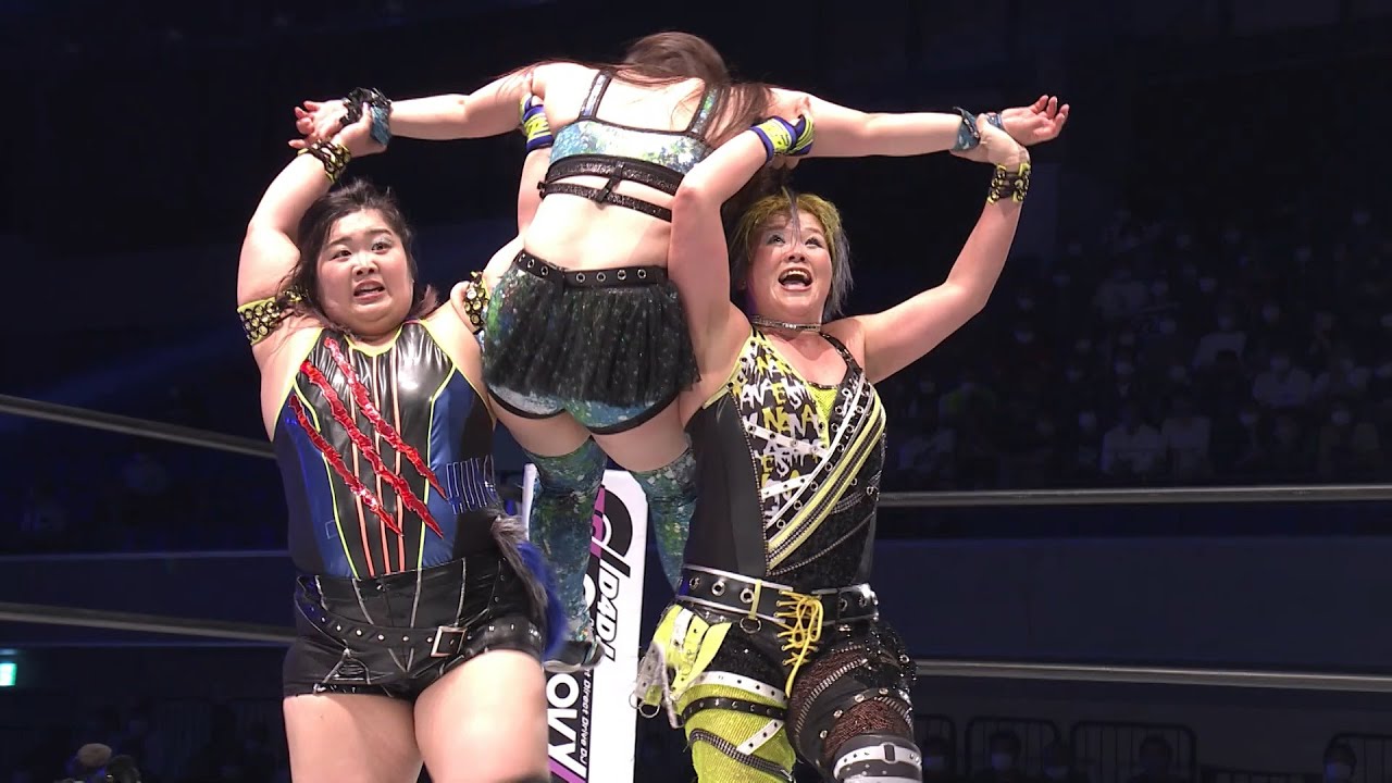 【スターダム】高橋奈七永＆優宇が葉月＆コグマのFWCを撃破！『ただのデブだと思うなよ。スターダムのファンのみんな！』-タッグリーグ開幕戦 10 ...