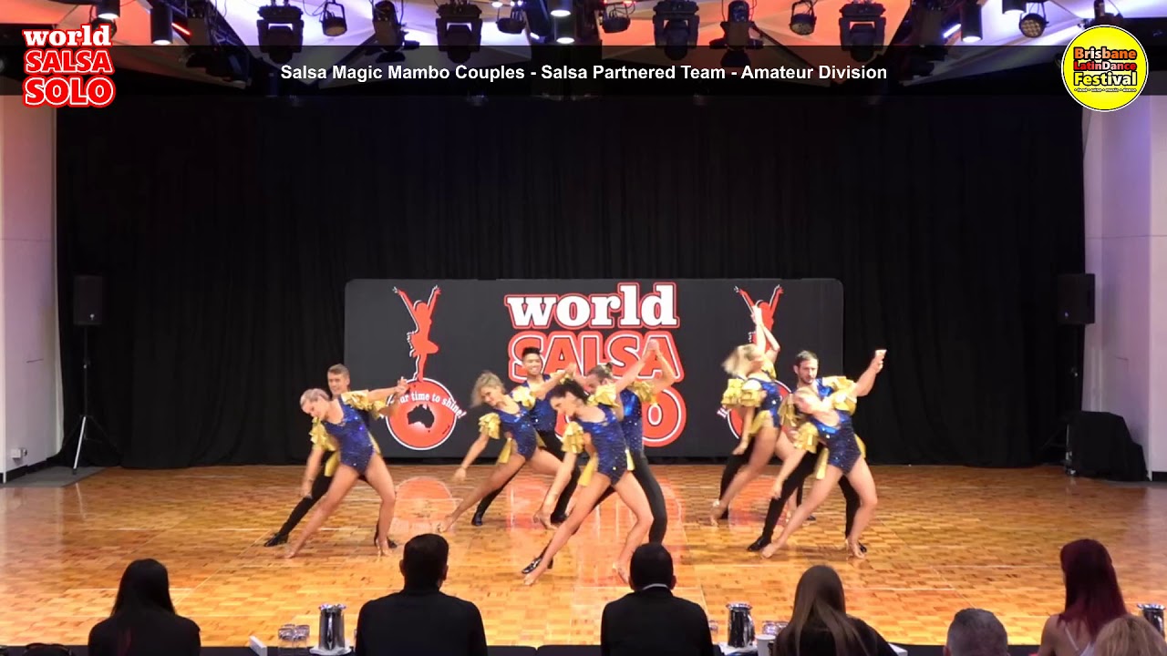 Salsa Magic Mambo Couples Salsa Partnered Team Amateur World Salsa Solo ...
