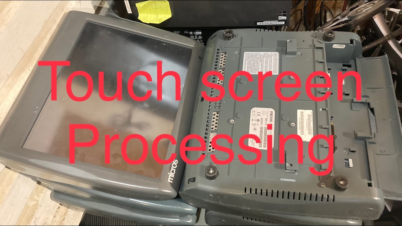 Touch screen what inside - YouTube