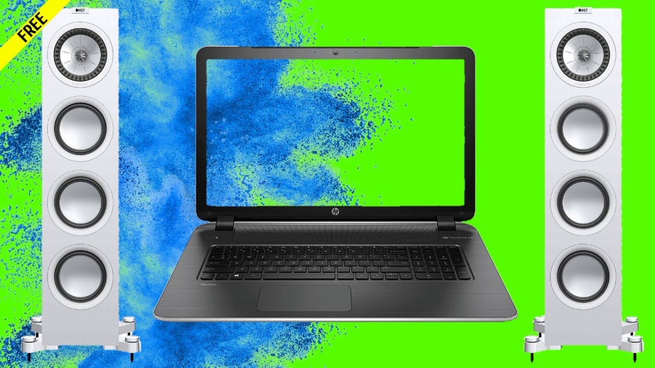speaker green screen | mentahan laptop + speaker | animasi laptop dan ...