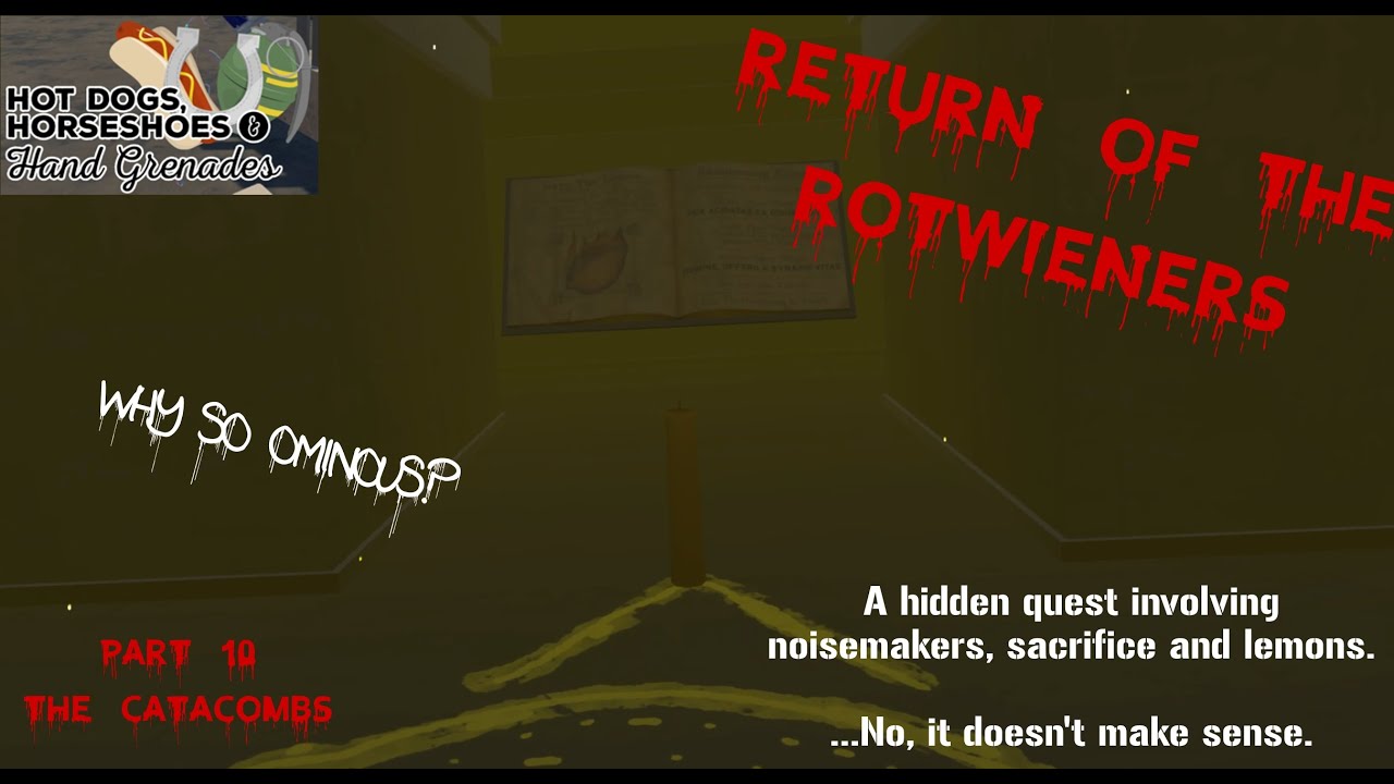 H3VR- Return of the Rotwieners Playthrough Part 10 (The Catacombs ...