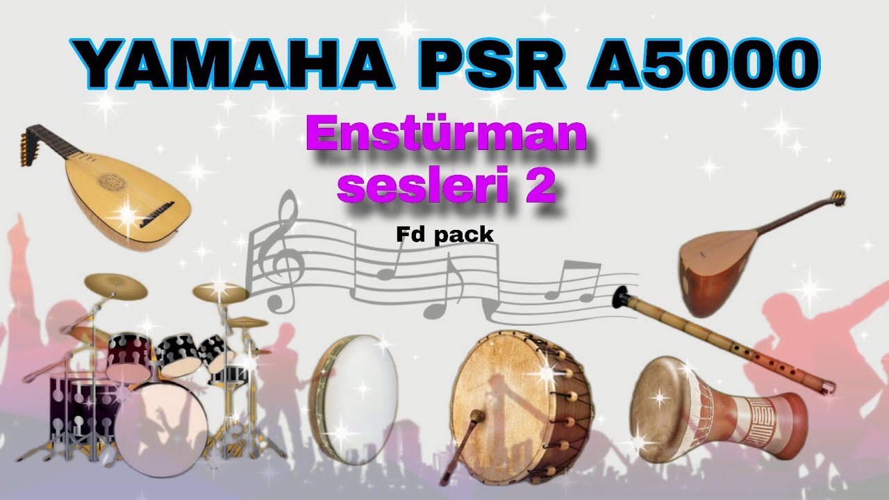 Sample 2 Yamaha a5000 fd pack Sample ensturman tanıtım demo 2 #ritim # ...