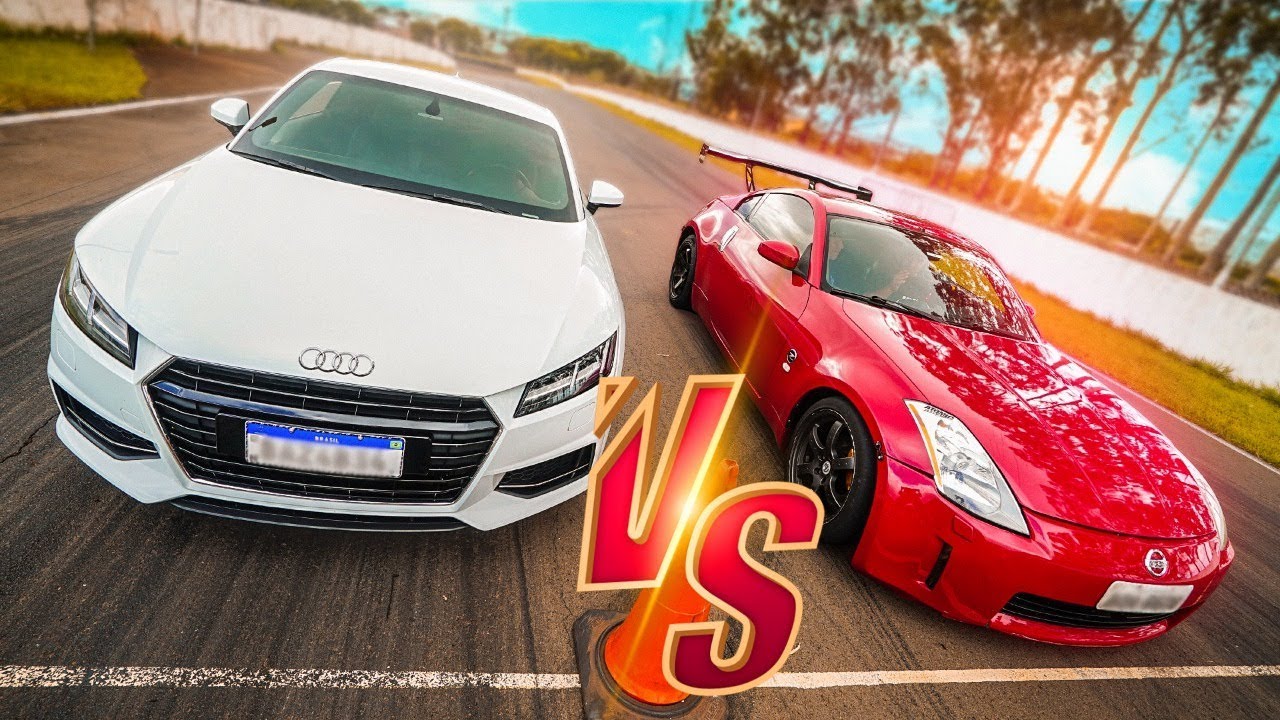 O GRANDE RACHA: AUDI TT VS NISSAN 350Z - YouTube