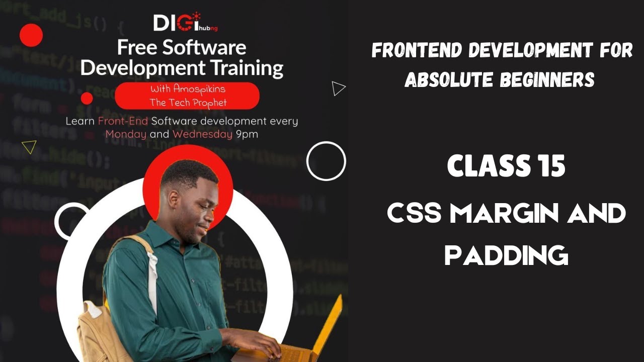 Frontend Development for Absolute Beginners – Live Class 15 (CSS MARGIN ...