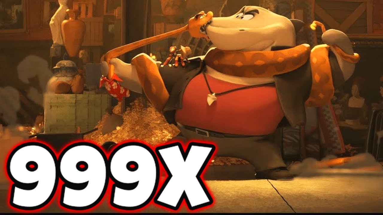 The Bad Guys: Mr. Shark and Mr. Snake FIGHT!!! 999x speed meme - YouTube