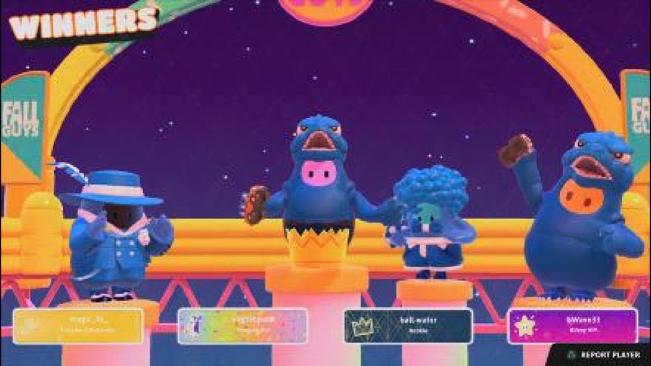 Fall Guys - Squad Celebration win - YouTube