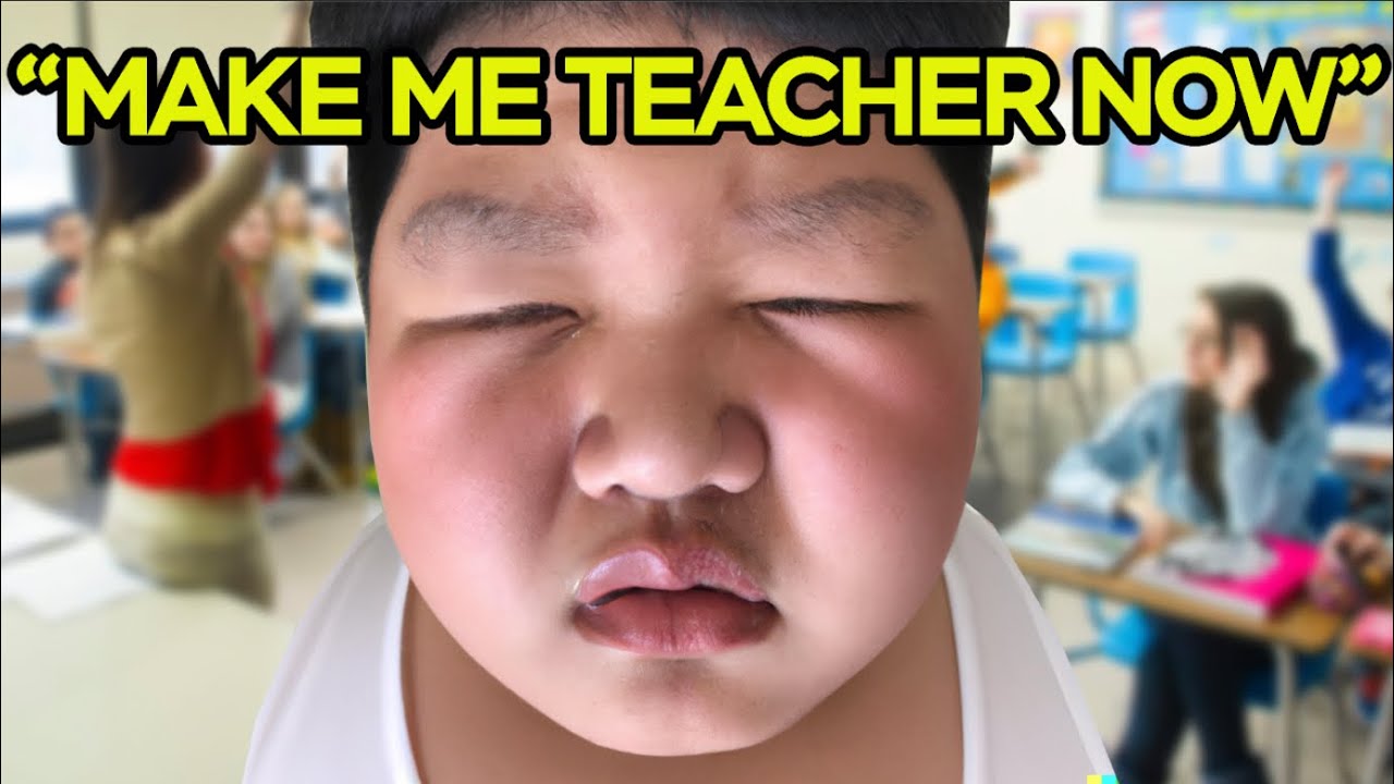 Cringey Kid Claims to actually be the "Main Character" - YouTube