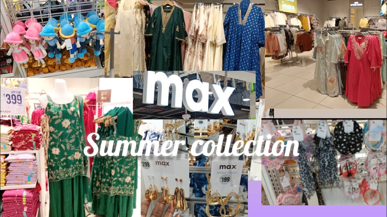 Max summer collection 2025🛍️👗||shopping Haul||@kavyaanilreddy - YouTube