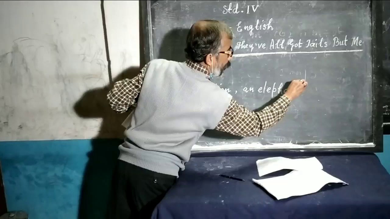 English class for Std-IV - YouTube