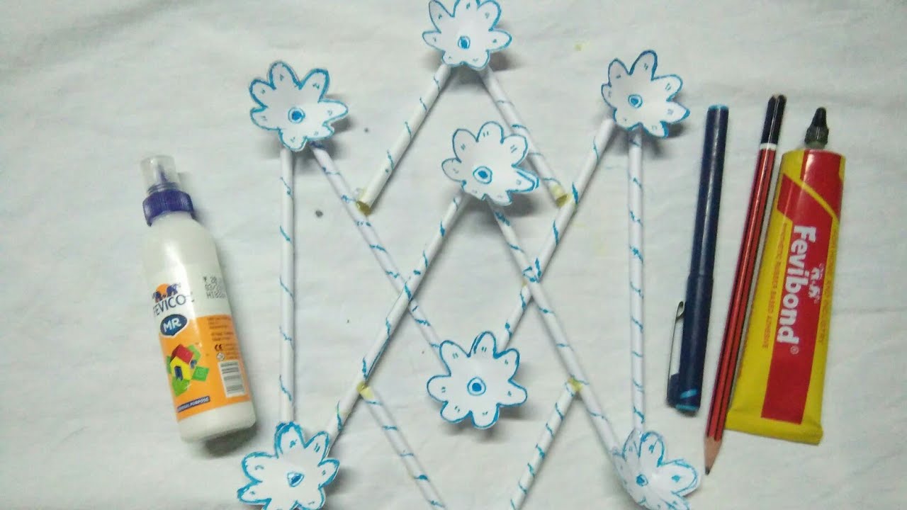 How to create tha flower net - YouTube