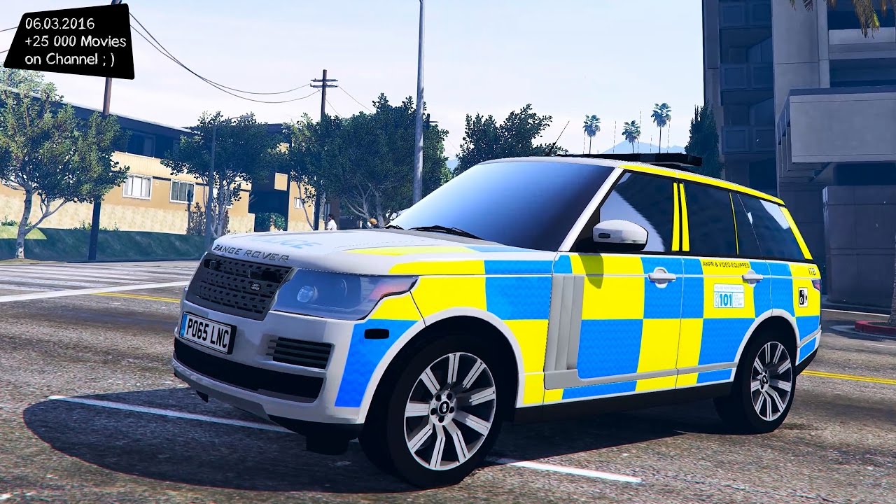 Police Range Rover Vogue - GTA V 2160p / 🔥 4K ENB / 60FPS 🔥 _REVIEW ...