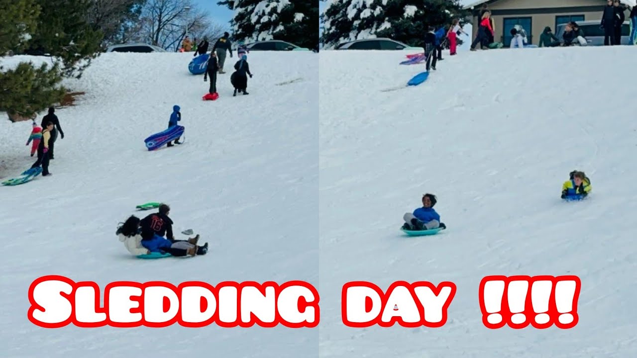 Sledding_the best winter sport/winter outdoor activities/snow adventure ...